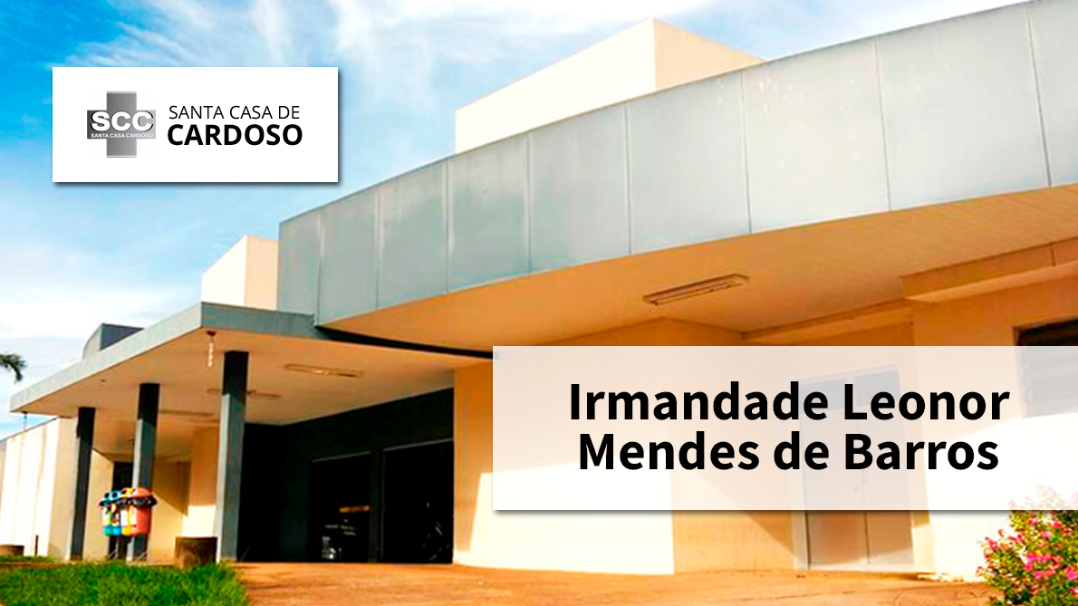 Santa Casa de Cardoso - Leonor M de Barros - Secretaria da Saúde ... Santa Casa de Cardoso - Leonor M de Barros - Secretaria da Saúde ...